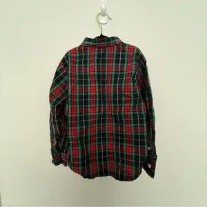 Old Navy | Shirts & Tops | Old Navy Kids Plaid Button Down Shirt Red ...